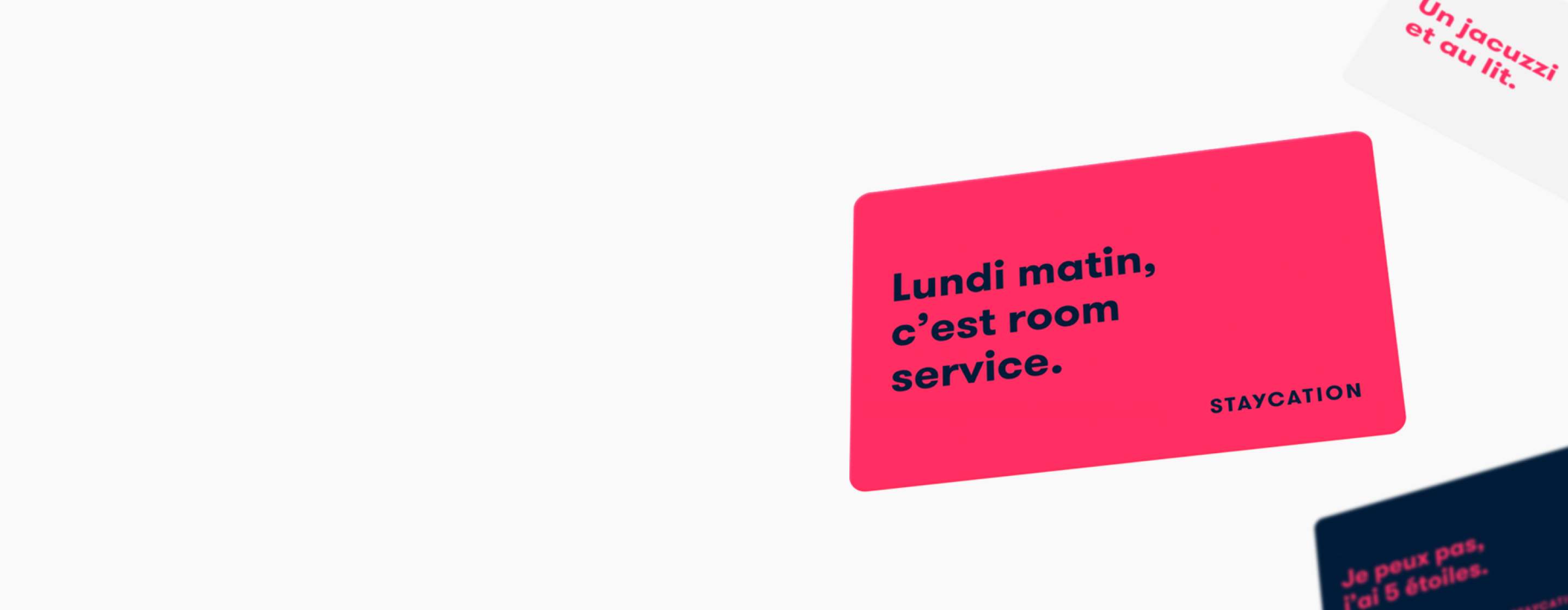 Carte cadeau Staycation | Offrez un hôtel de luxe à vos proches